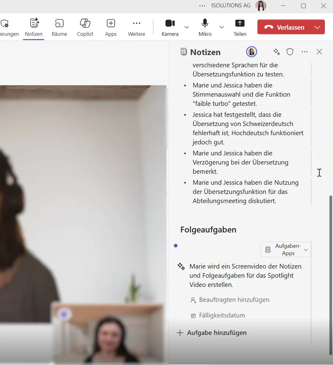 Copilot Facilitator: The AI partner for productive meetings | isolutions